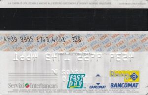 Bank Card: Cartasi (Cassa di Risparmio di Prato, ItalyCol:IT-VI-0097.02