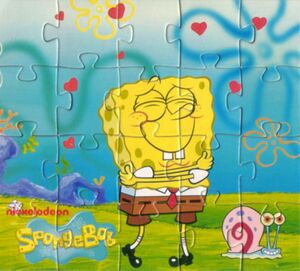 Meal Toy: Puzzle 2 (Kinder Surprise, Europe(SpongeBob - Puzzles II) Col ...