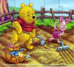 Meal Toy: Puzzle 1 (Kinder Surprise, Europe(Winnie the Pooh - Puzzles ...