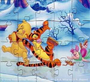 Meal Toy: Puzzle 2 (Kinder Surprise, Europe(Winnie the Pooh - Puzzles ...