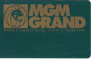 Hotel Card: MGM Grand - World's Largest Hotel, Casino & Theme Park (MGM ...