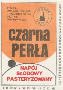 Drink Label: Czarna perla (Lech Browary Wielkopolski, PolandCol:PL-BEER ...