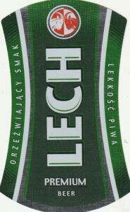 Drink Label: Lech Premium Beer (Lech Browary Wielkopolski, PolandCol:PL ...