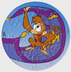 Meal Toy: Abu (Snacks, Belgium(Aladdin - Puzzles) Col:BUI-1996-0001