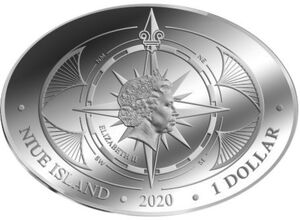 Moeda: 1 Dollar (Estonian submarine EML Lembit) (Niuê) (Numismatic ...