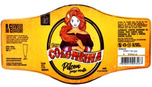 Drink Label: Colombina Pilsen (Cervejaria Goiaz Ltda, BrazilCol:BR-BEER ...