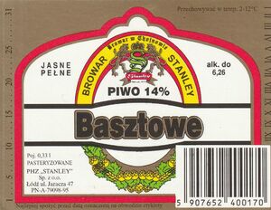 Drink Label: Basztowe (Browar Chojnow, PolandCol:PL-BEER-003187