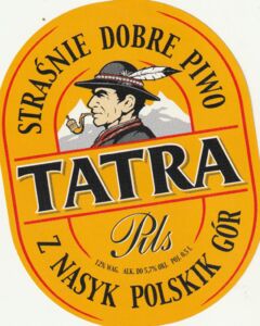 Drink Label: Tatra Pils (Browar Żywiec, PolandCol:PL-BEER-009191
