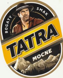 Drink Label: Tatra mocne (Browar Żywiec, PolandCol:PL-BEER-009213
