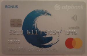 Bank Card: Otp Bonus (Otp Bank, HungaryCol:HU-MC-0074