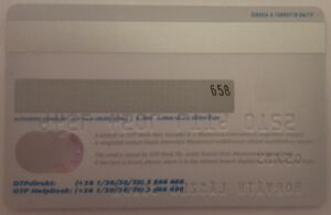 Bank Card: Otp Bonus (Otp Bank, HungaryCol:HU-MC-0074