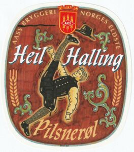 Drink Label: Heil Halling (Aass Brewery, NorwayCol:NO-BEER-000102