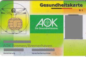 Funktionale Karte: Gesundheitskarte (Insurance, Deutschland ...