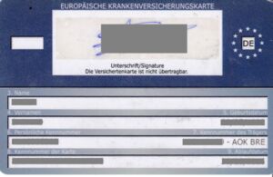 Funktionale Karte: Gesundheitskarte (Insurance, Deutschland ...