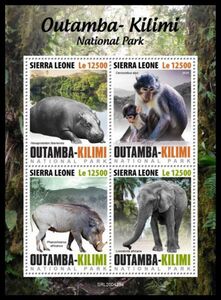Stamp: Outamba-Kilimi National Park (Sierra Leone(Outamba-Kilimi ...