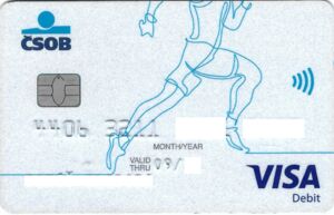 Bank Card: ČSOB Debit (ČSOB, SlovakiaCol:SK-VI-0068