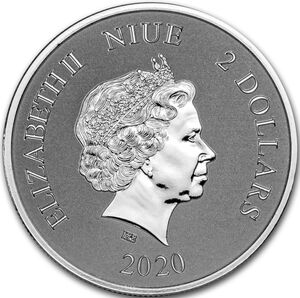 Coin: 2 Dollars (Celestial Animals of Feng Shui - Red Phoenix) (Niue ...