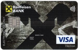 Bank Card: Raiffeisen BANK (Raiffeisen Bank, SlovakiaCol:SK-VE-0053.02