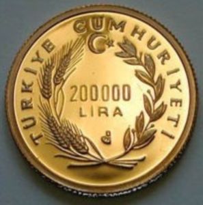 Moneda: 200,000 Lira (Türkiye (Turquía)(1988 - Great Istanbul ...