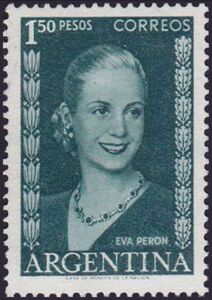 Stamp: Eva Perón (1919-1952) - With inscription (Argentina(Eva Perón ...
