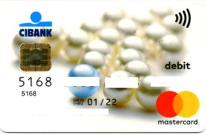Bank Card: CiBank Mastercard Debit - 08-17 (Cibank, Bulgaria) Col:BG-MC ...