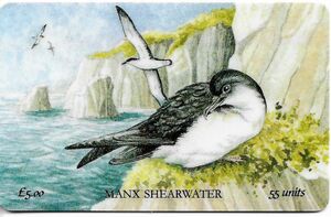 Tarjeta Telefónica: Manx Shearwater (Manx Telecom, Isla de Man) (Manx ...