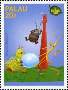 Stamp: Heimlich (Caterpillar), Francis (Ladybird), Slim (St Insect ...