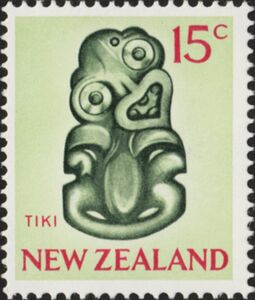 Stamp: Tiki (New Zealand(Pictorial Definitives (Decimal) 1967-70) Mi:NZ ...