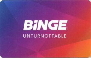 Gift Card: Unturnoffable (Binge, Australia(Binge) Col:AU-BINGE-001-050 ...