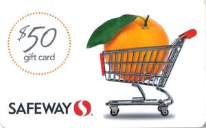 Gift Card: Orange (Safeway, United States of America(shopping cart) Col ...