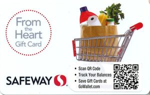 Gift Card: Groceries (Safeway, United States of America(shopping cart ...