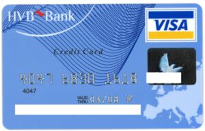 Bank Card: HVB Bank (HVB Bank, SlovakiaCol:SK-VI-0080