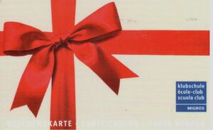 기프트카드: Klubschule Migros / Ecole Club Migros (Migros, 스위스(Cash Card ...
