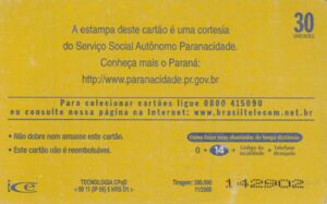Cartões Telefônicos: Honório Serpa - 139/399 (Brasil Telecom PR 05 ...