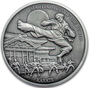 Coin: 5 Dollars (Martial Arts of the World - Karate) (Niue) (Numismatic ...