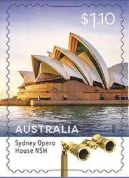 Stamp: Sydney Opera House, New South Wales (Australia(UNESCO World ...