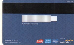 Bank Card: Bank Mandiri - Chicken GPN (Bank Mandiri, IndonesiaCol:ID-GM ...