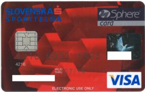 Bank Card: Slovenská sporiteľňa - Priestor - Sphere card (Slovenska ...