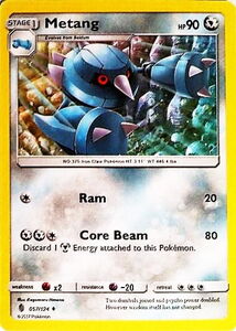 Game Card: Metang (Pokémon 🃏