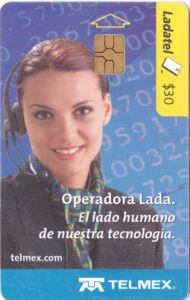 Phonecard: Operadora Lada - El Lado Humano (Telmex - Ladatel, Mexico ...