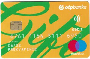 Bank Card: otpbanka - Gift (OTP banka, SlovakiaCol:SK-MS-0097