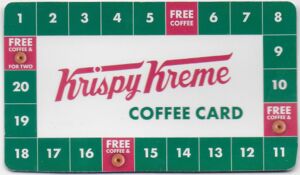 Functional Card: Krispy Kreme Coffe Card (Restaurants and Cafes ...