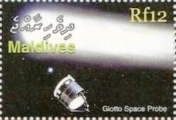 Stamp: Giotto Space Probe (Maldives) (Space Achievements (2006)) Mi:MV ...