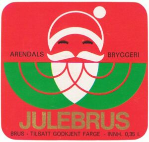 Drink Label: Julebrus (Arendal Bryggeri, NorwayCol:NO-SODA-000011