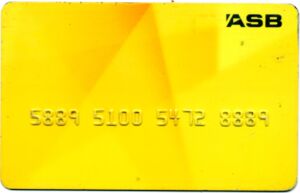 Bank Card: ASB Fast cash (ASB Bank, New ZealandCol:NZ-PL-0001