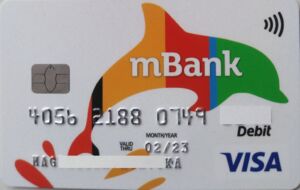 Bankkarte: Dolphin (BRE Bank SA/MultiBank/mBank, PolenCol:PL-VI-0062.11