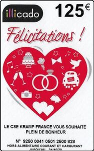 Gift Card: Felicitations (Illicado, France(Félicitations) Col:FR ...