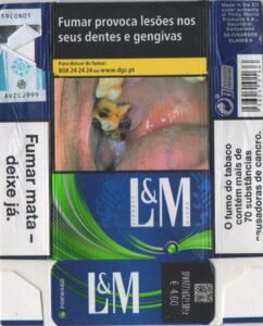 Cigarette Pack: L&M forward (PortugalCol:PT-CT-0124