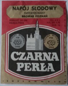 Drink Label: Czarna Perla (Lech Browary Wielkopolski, PolandCol:PL-BEER ...