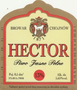 Drink Label: Hector (Browar Chojnow, PolandCol:PL-BEER-009483